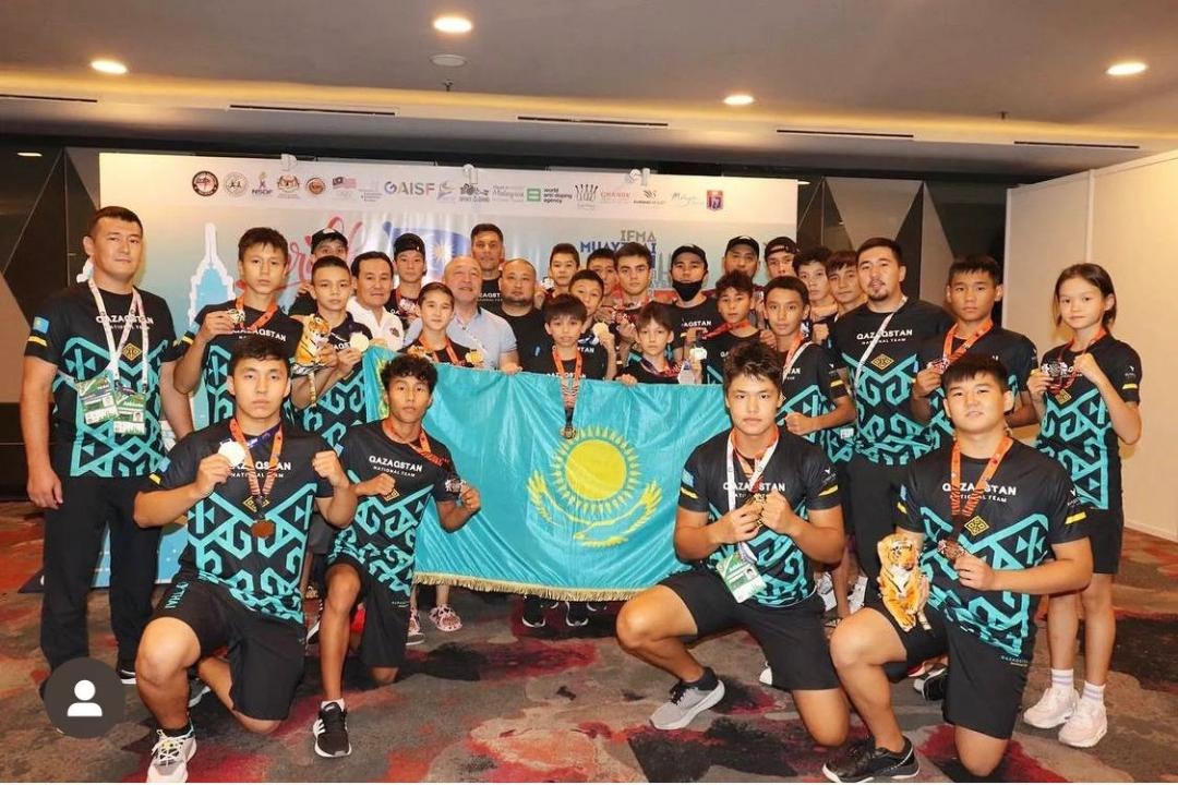 The Kazakhstan team won 21 medals, ranked 6th at the World Junior and ...