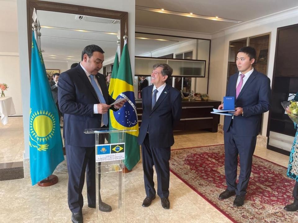 The President of the Brazilian Planetary Union was awarded the high ...