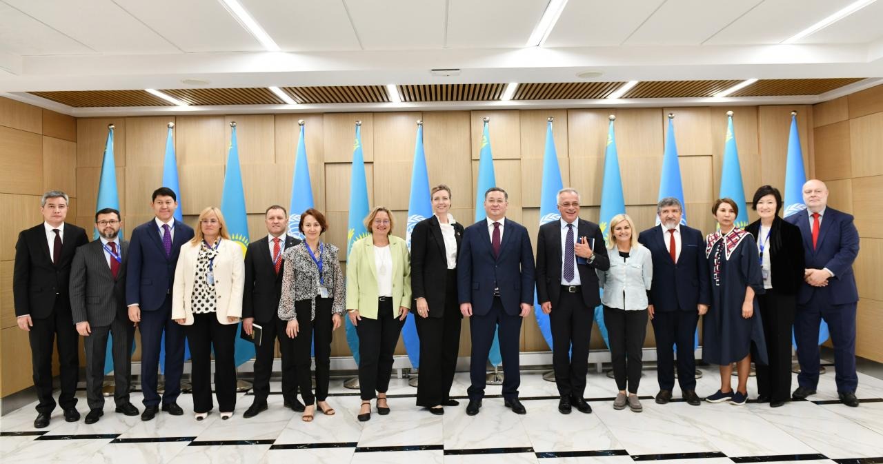 Enhancing cooperation with the United Nations was discussed in Almaty